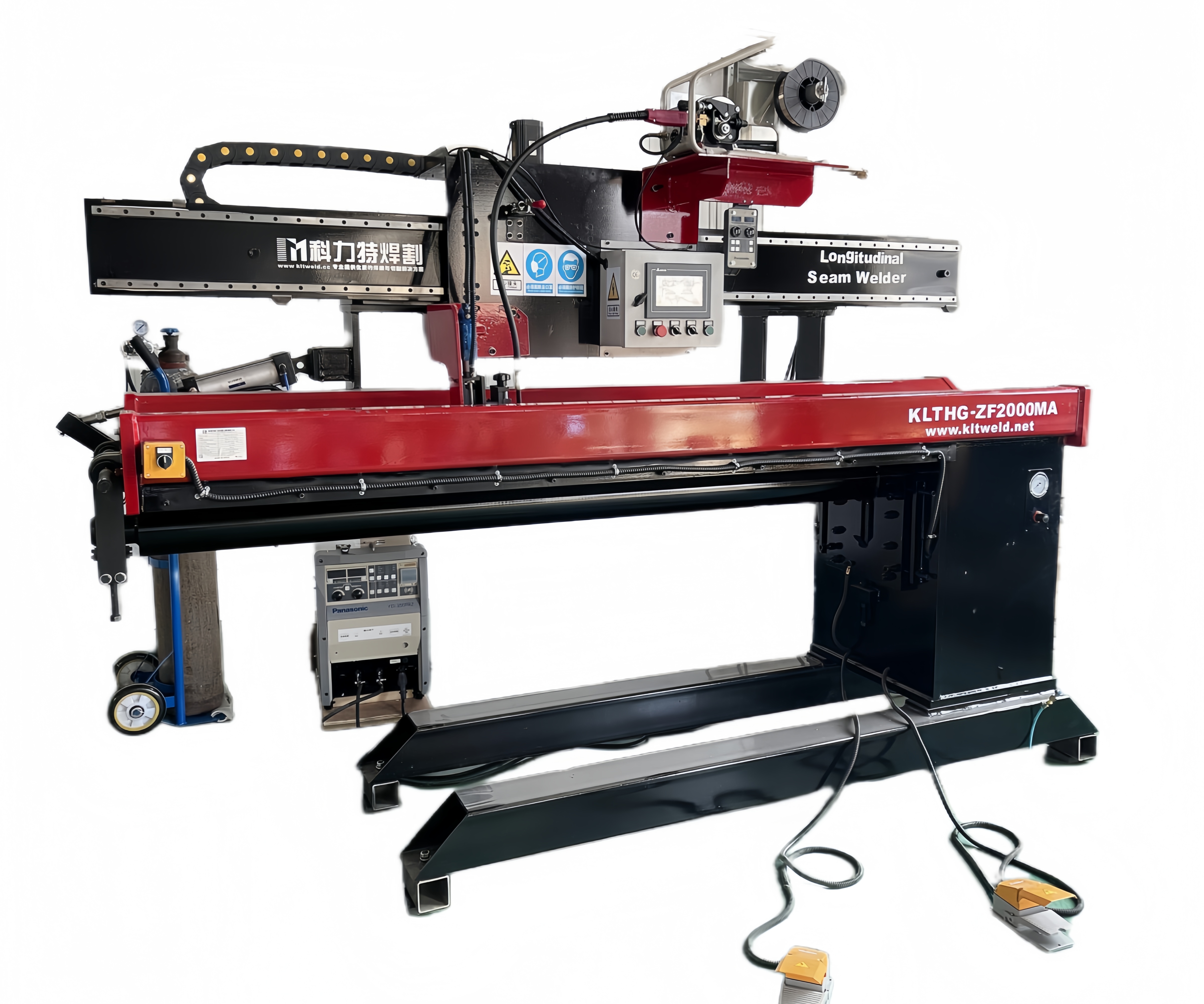 CNC / PLC Control Longitudinal Seam CO2 / MAG / MIG / TIG Welding ...