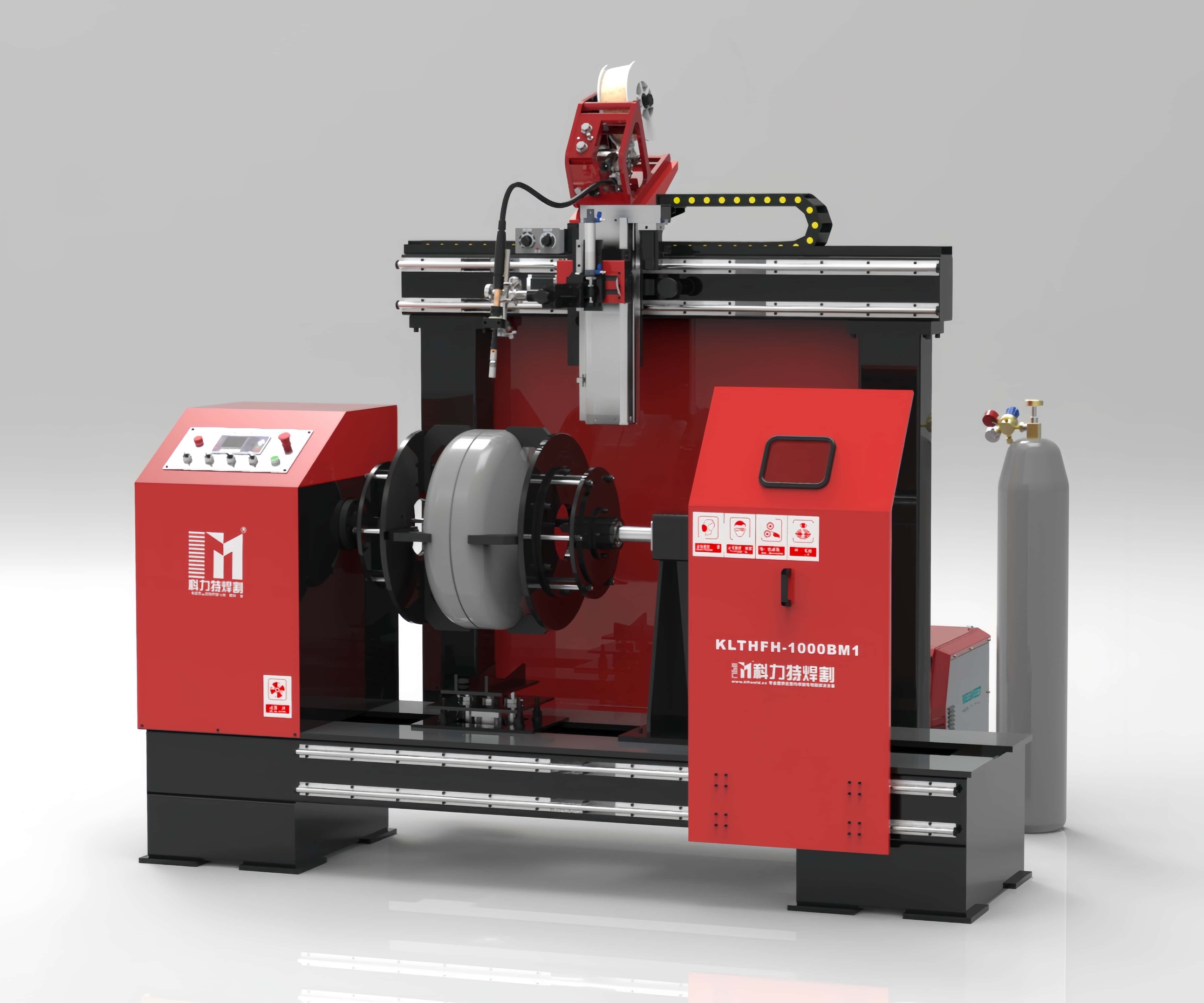 Fully Automatic Longitudinal Pipeline Straight tank Welding Machine ...