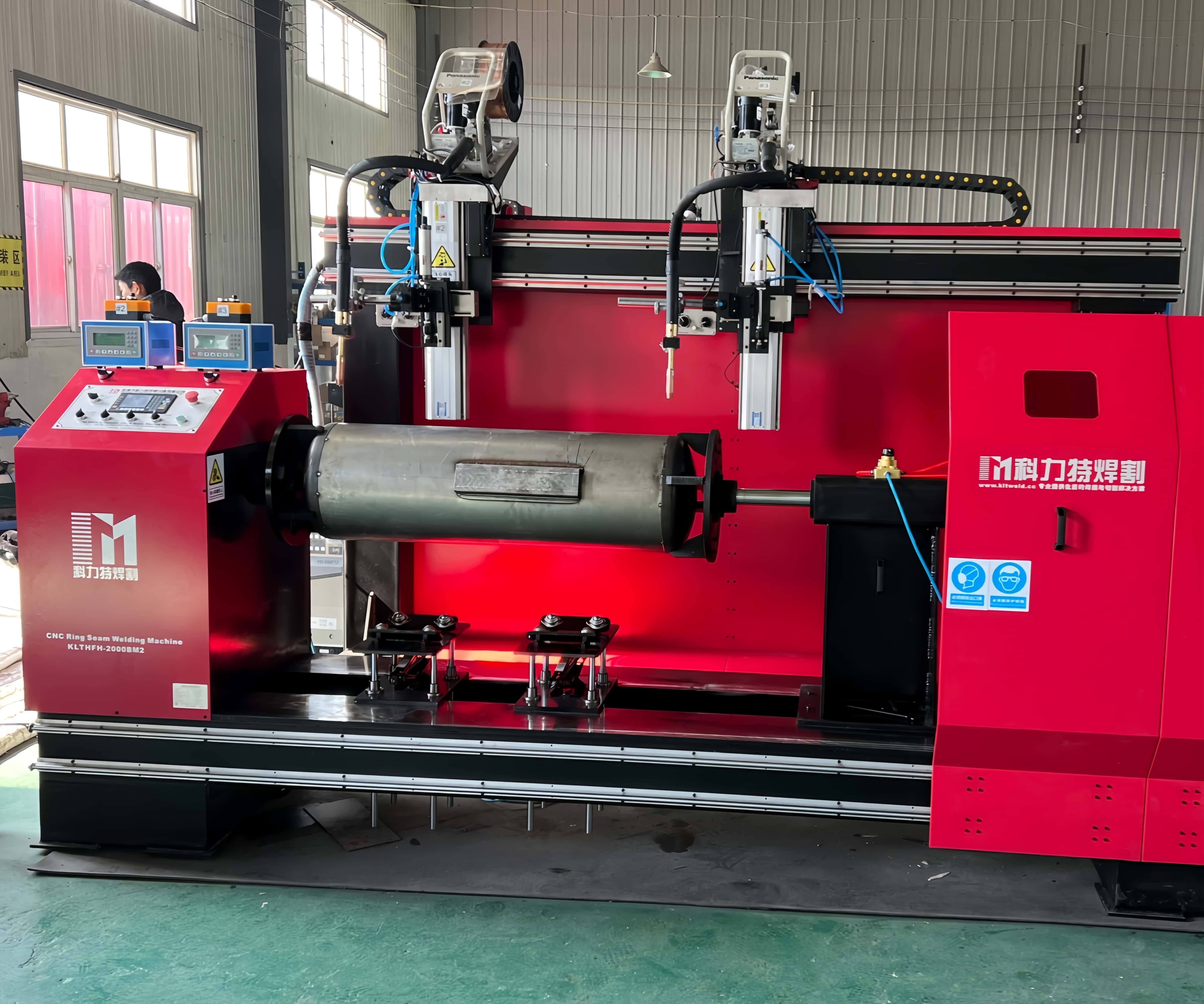 CNC Flange Circular Seam Welding Machine for LPG Tank Welding ...