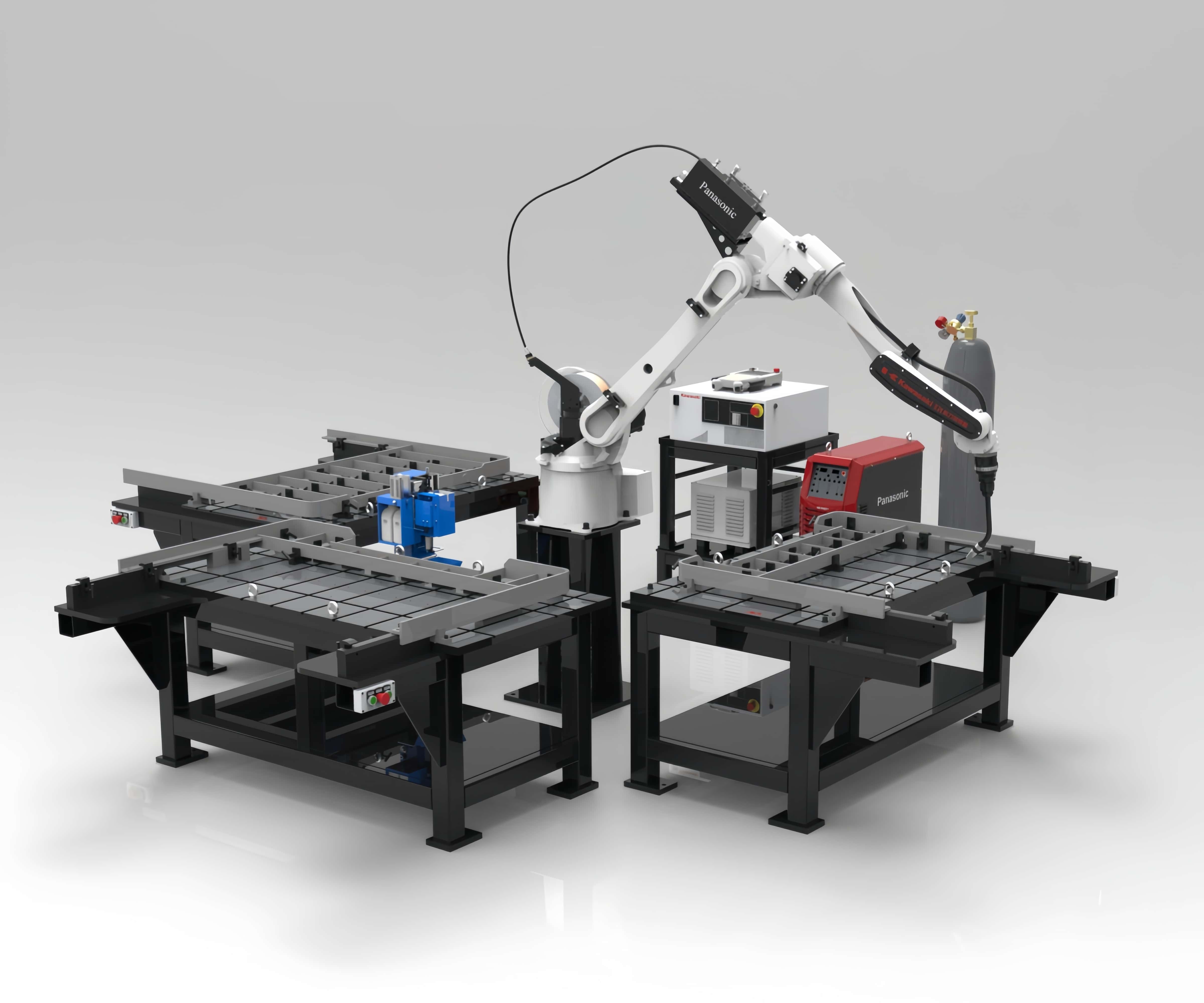 6 Axis Automatic CNC Welder Robotic Arm Mig Mag Tig Industrial ARC ...