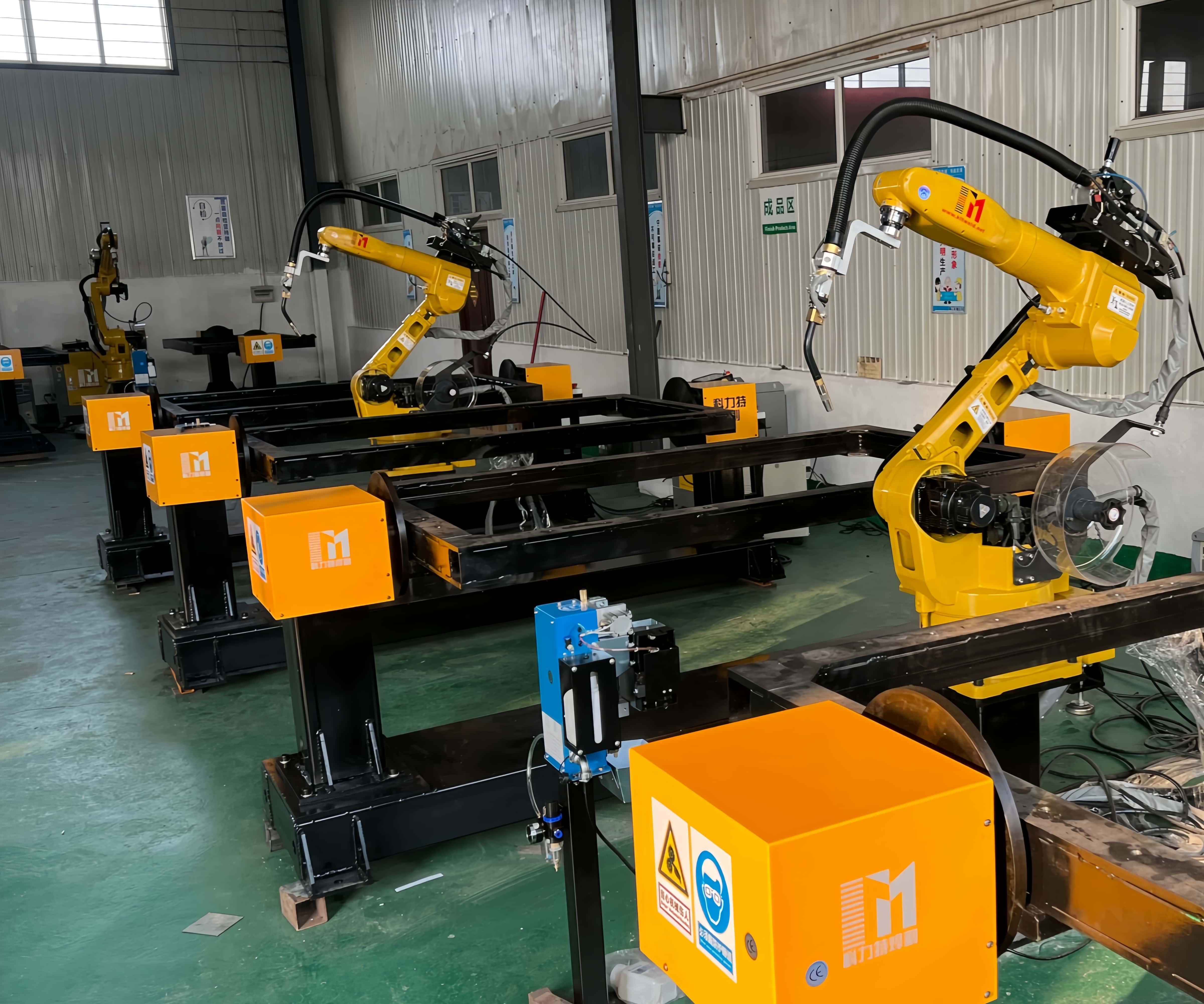Fanuc Robot/Kawasaki 6-axis BA006L MIG/MAG/CO2 Welding Robot - Automatic welding solution provider
